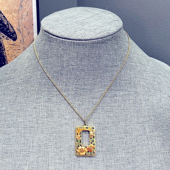 Amita | Jewelry | Vintage Amita Pendant Necklace 96s | Poshmark